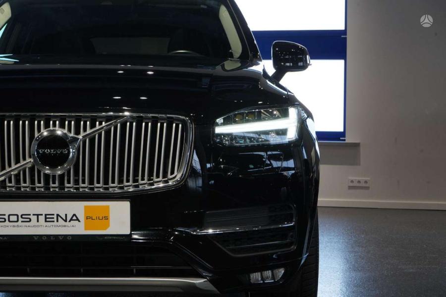 Melns Volvo XC90 2019 Viļņa, ar dzinēja tilpumu 1.97 L un nobraukumu 92 tūkst. km par 34450 €, foto 5 vietnē AUTOMOTO.COM.LV