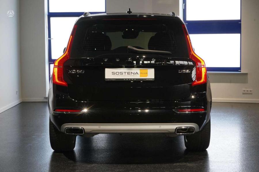 Melns Volvo XC90 2019 Viļņa, ar dzinēja tilpumu 1.97 L un nobraukumu 92 tūkst. km par 34450 €, foto 6 vietnē AUTOMOTO.COM.LV