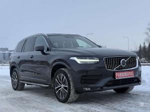 Black Volvo XC90 2019 in Panevezys, with an engine capacity of 1.97 L and mileage of 192 thousand km for 26500 €, photo 8 on AUTOMOTO.COM.LV