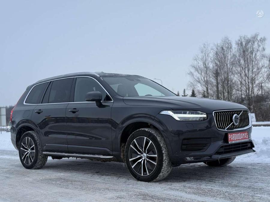 Black Volvo XC90 2019 in Panevezys, with an engine capacity of 1.97 L and mileage of 192 thousand km for 26500 €, photo 9 on AUTOMOTO.COM.LV