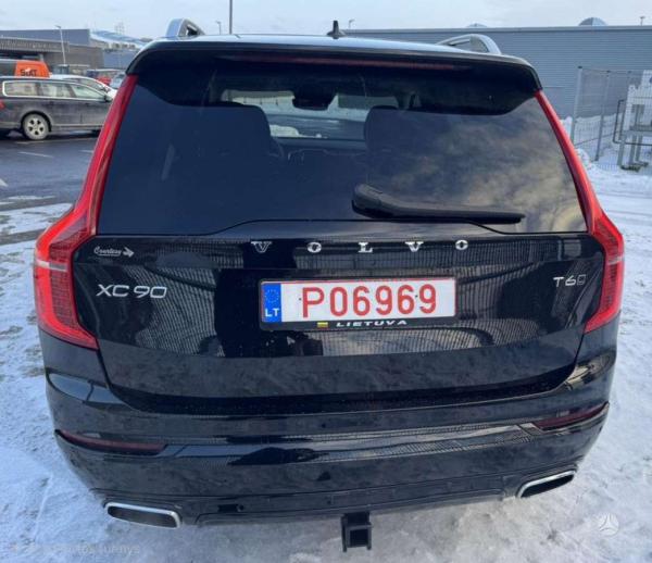 Melns Volvo XC90 2019 Viļņa, ar dzinēja tilpumu 1.97 L un nobraukumu 139 tūkst. km par 24500 €, foto 6 vietnē AUTOMOTO.COM.LV