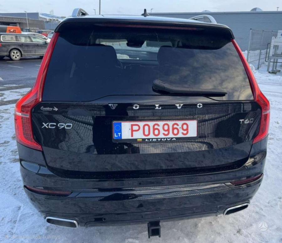 Melns Volvo XC90 2019 Viļņa, ar dzinēja tilpumu 1.97 L un nobraukumu 139 tūkst. km par 24500 €, foto 6 vietnē AUTOMOTO.COM.LV