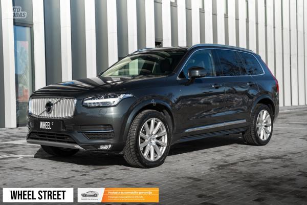 Black Volvo XC90 2019 in Vilnius, with an engine capacity of 2.00 L and mileage of 112 thousand km for 32000 €, photo 1 on AUTOMOTO.COM.LV