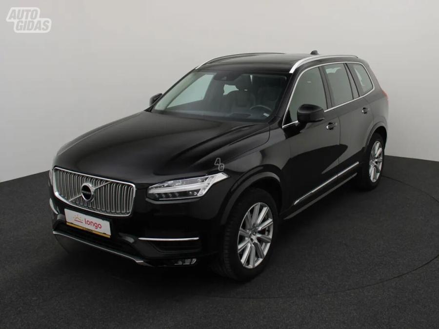 Melns Volvo XC90 2019 Viļņa, ar dzinēja tilpumu 2.00 L un nobraukumu 225 tūkst. km par 26599 €, foto 1 vietnē AUTOMOTO.COM.LV
