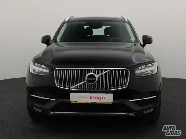 Black Volvo XC90 2019 in Vilnius, with an engine capacity of 2.00 L and mileage of 225 thousand km for 26599 €, photo 3 on AUTOMOTO.COM.LV