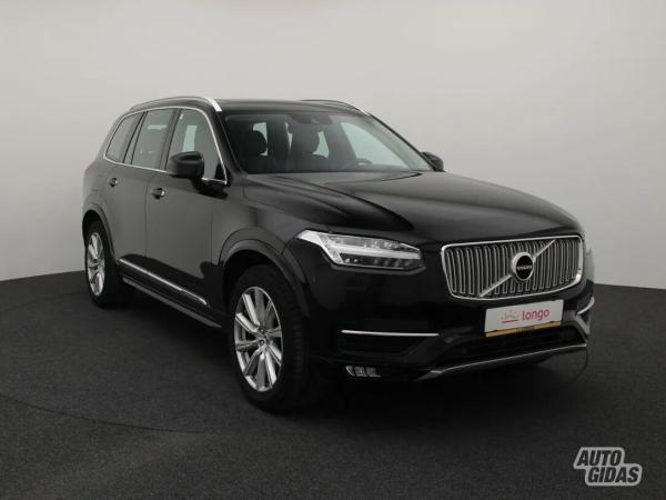 Black Volvo XC90 2019 in Vilnius, with an engine capacity of 2.00 L and mileage of 225 thousand km for 26599 €, photo 10 on AUTOMOTO.COM.LV
