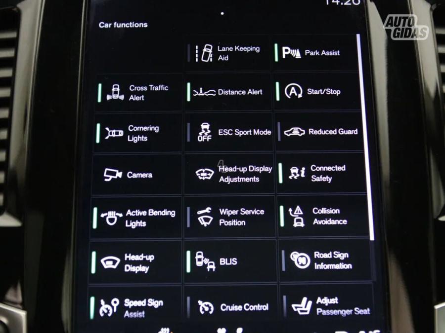 Melns Volvo XC90 2019 Viļņa, ar dzinēja tilpumu 2.00 L un nobraukumu 225 tūkst. km par 26599 €, foto 31 vietnē AUTOMOTO.COM.LV
