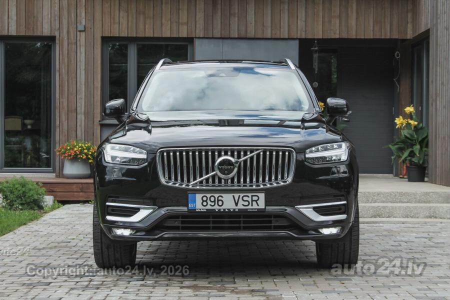 Black Volvo XC90 2019 in Tallinn, with an engine capacity of 2.00 L and mileage of 206 thousand km for 28500 €, photo 3 on AUTOMOTO.COM.LV