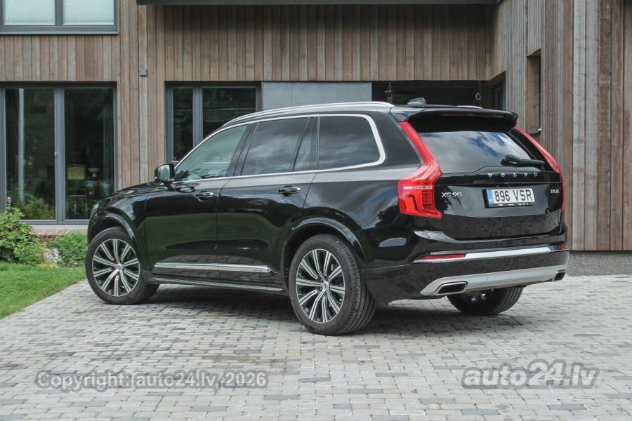 Black Volvo XC90 2019 in Tallinn, with an engine capacity of 2.00 L and mileage of 206 thousand km for 28500 €, photo 6 on AUTOMOTO.COM.LV