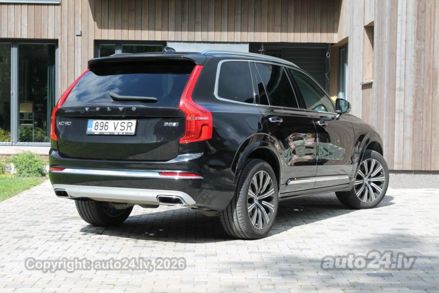 Black Volvo XC90 2019 in Tallinn, with an engine capacity of 2.00 L and mileage of 206 thousand km for 28500 €, photo 7 on AUTOMOTO.COM.LV