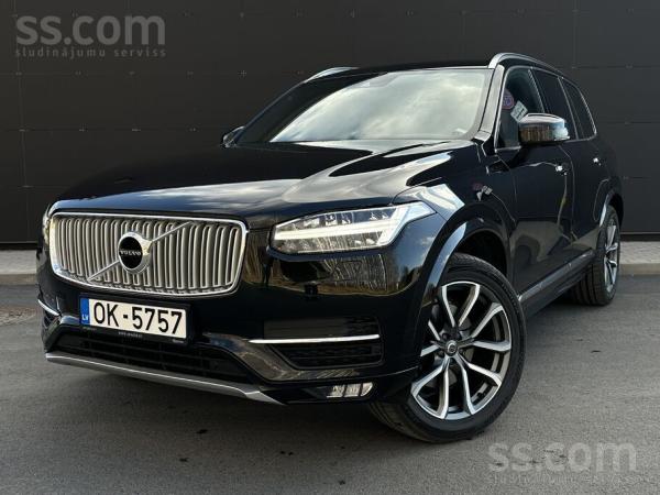 Black Volvo XC90 2019 in Jelgava, with an engine capacity of 2.00 L and mileage of 171 thousand km for 28595 €, photo 1 on AUTOMOTO.COM.LV