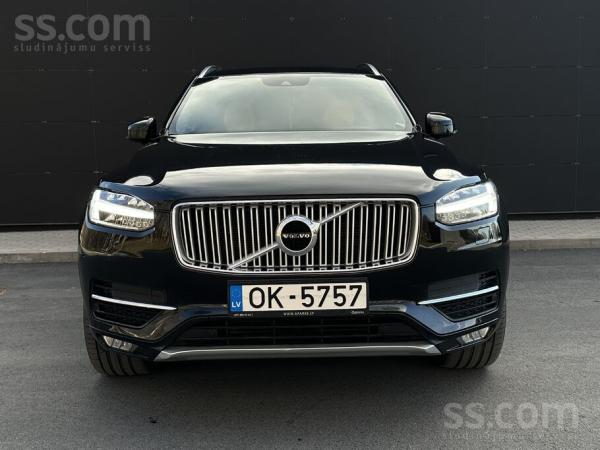 Black Volvo XC90 2019 in Jelgava, with an engine capacity of 2.00 L and mileage of 171 thousand km for 28595 €, photo 2 on AUTOMOTO.COM.LV