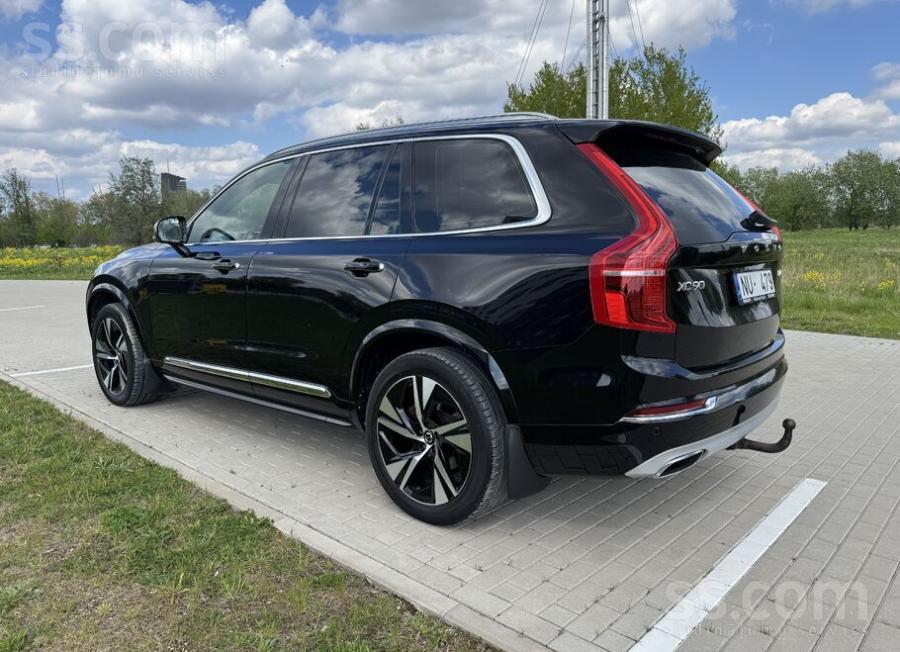 Melns Volvo XC90 2019 Rīga, ar dzinēja tilpumu 2.00 L un nobraukumu 193 tūkst. km par 26490 €, foto 4 vietnē AUTOMOTO.COM.LV