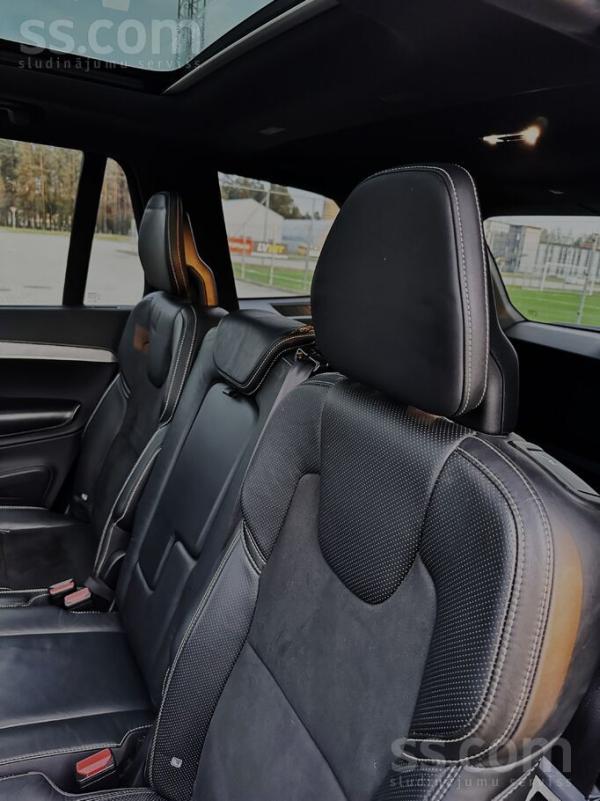 Melns Volvo XC90 2019 Valmiera, ar dzinēja tilpumu 2.00 L un nobraukumu 198 tūkst. km par 25500 €, foto 7 vietnē AUTOMOTO.COM.LV