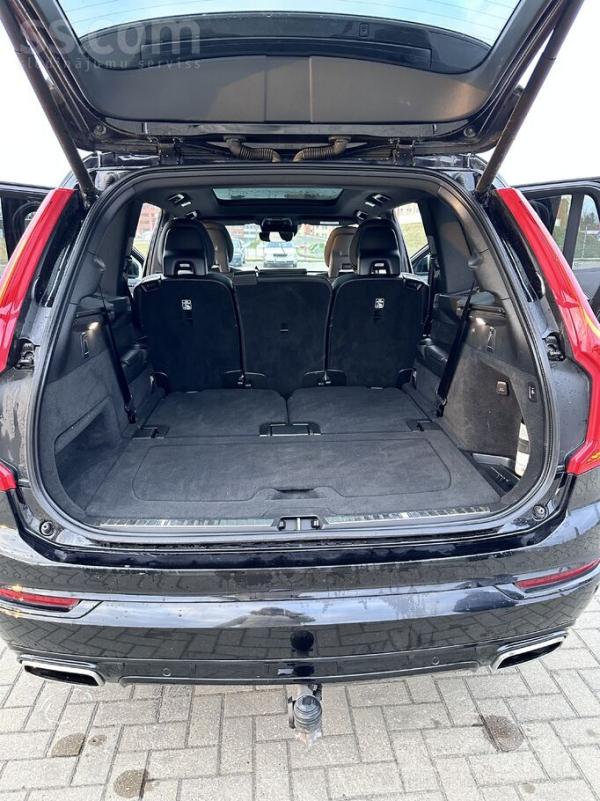 Melns Volvo XC90 2019 Valmiera, ar dzinēja tilpumu 2.00 L un nobraukumu 198 tūkst. km par 25500 €, foto 10 vietnē AUTOMOTO.COM.LV