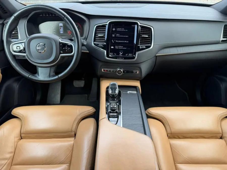 Melns Volvo XC90 2019 Rīga, ar dzinēja tilpumu 2.00 L un nobraukumu 117 tūkst. km par 28500 €, foto 10 vietnē AUTOMOTO.COM.LV