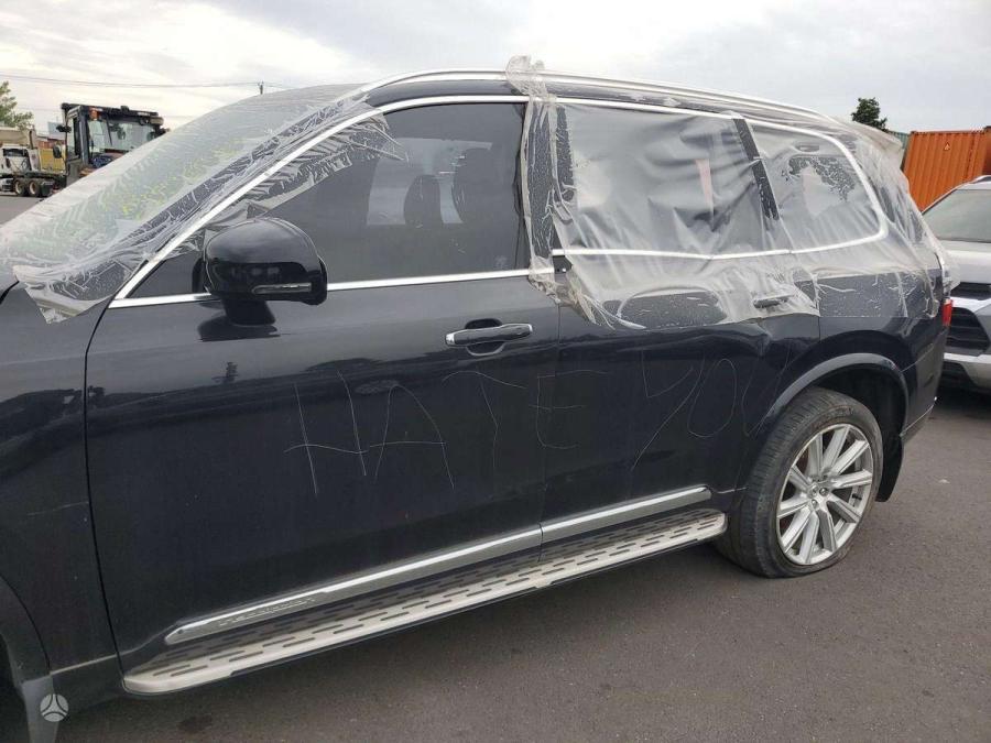 Черный Вольво ХС90 2019 в Вильнюс, объемом двигателя 1.97 л и пробегом 160 тыс. км за 9800 €, фото 3 на AUTOMOTO.COM.LV