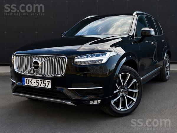 Black Volvo XC90 2019 in Riga, with an engine capacity of 2.00 L and mileage of 170 thousand km for 28499 €, photo 2 on AUTOMOTO.COM.LV