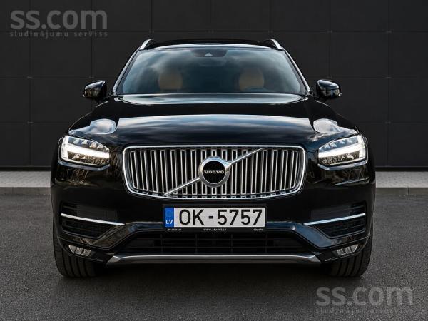 Black Volvo XC90 2019 in Riga, with an engine capacity of 2.00 L and mileage of 170 thousand km for 28499 €, photo 3 on AUTOMOTO.COM.LV
