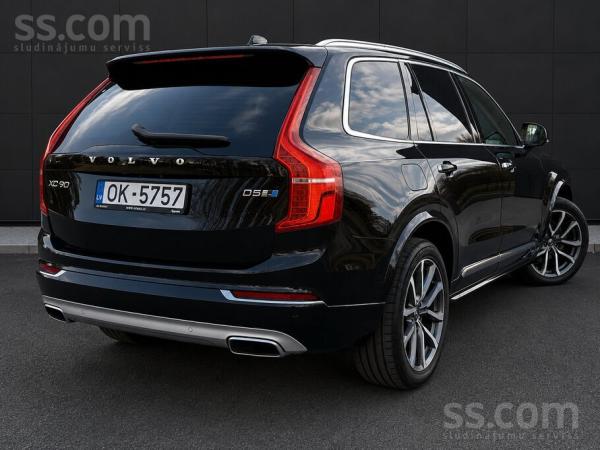 Black Volvo XC90 2019 in Riga, with an engine capacity of 2.00 L and mileage of 170 thousand km for 28499 €, photo 4 on AUTOMOTO.COM.LV