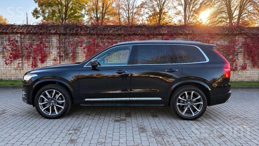 Melns Volvo XC90 2019 Jelgava, ar dzinēja tilpumu 2.00 L un nobraukumu 170 tūkst. km par 27399 €, foto 1 vietnē AUTOMOTO.COM.LV
