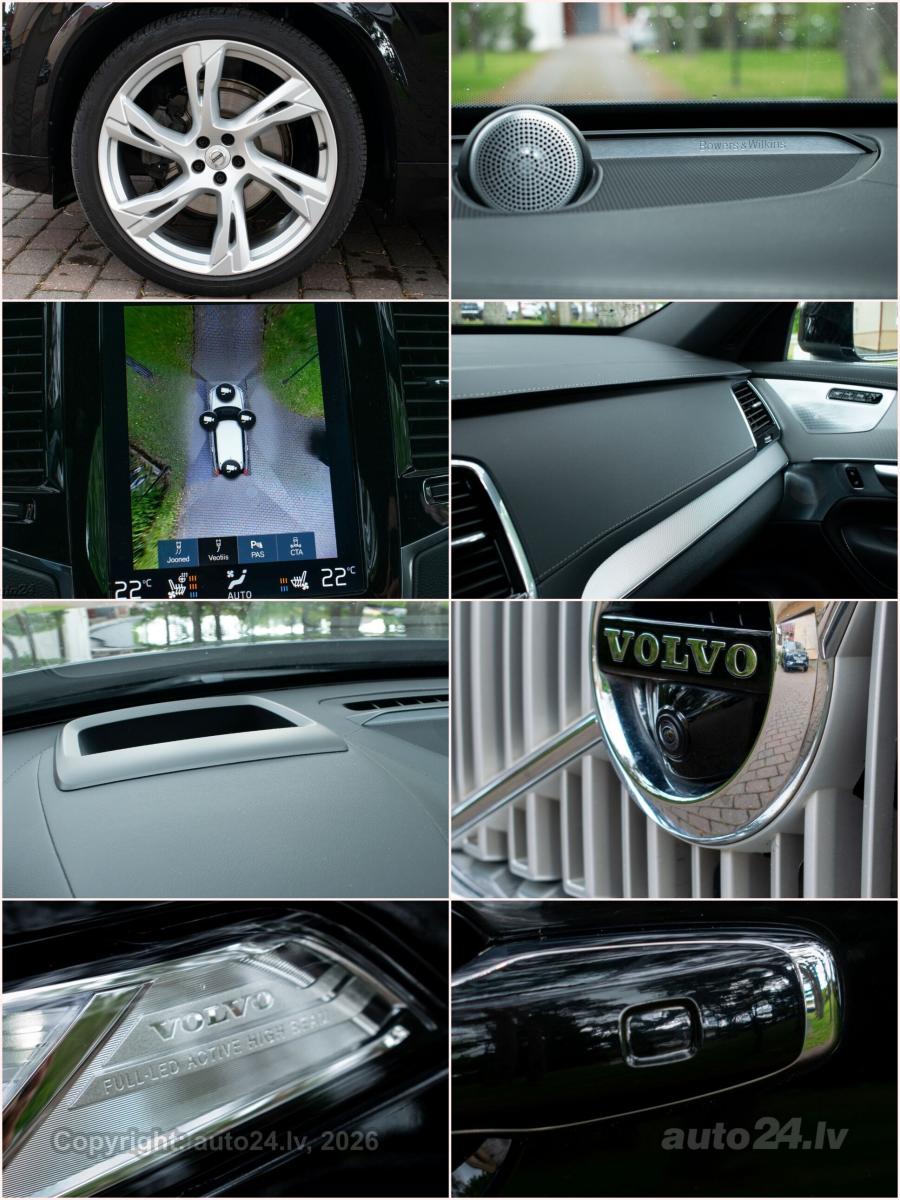 Melns Volvo XC90 2019 Tallina, ar dzinēja tilpumu 2.00 L un nobraukumu 151 tūkst. km par 37890 €, foto 16 vietnē AUTOMOTO.COM.LV