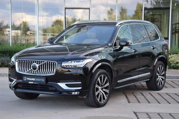 Black Volvo XC90 2019 in Vilnius, with an engine capacity of 1.97 L and mileage of 295 thousand km for 22999 €, photo 8 on AUTOMOTO.COM.LV
