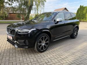 Black Volvo XC90 2019 in Sakiai, with an engine capacity of 1.97 L and mileage of 174 thousand km for 28000 €, photo 12 on AUTOMOTO.COM.LV