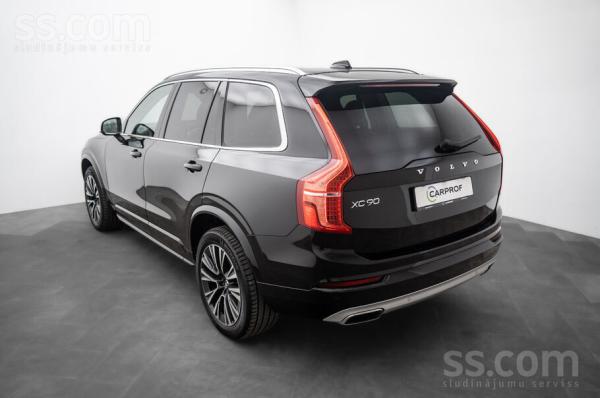 Black Volvo XC90 2020 in Riga, with an engine capacity of 2.00 L and mileage of 135 thousand km for 34999 €, photo 6 on AUTOMOTO.COM.LV
