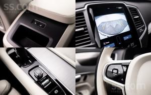 Black Volvo XC90 2020 in Riga, with an engine capacity of 2.00 L and mileage of 135 thousand km for 31999 €, photo 16 on AUTOMOTO.COM.LV