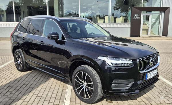Black Volvo XC90 2020 in Siauliai, with an engine capacity of 1.97 L and mileage of 97 thousand km for 29800 €, photo 1 on AUTOMOTO.COM.LV