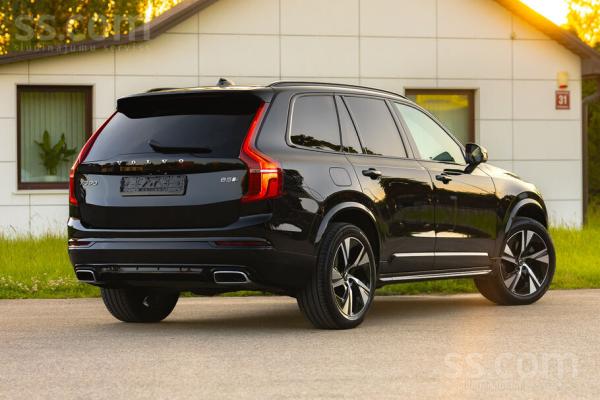 Black Volvo XC90 2021 in Jelgava, with an engine capacity of 2.00 L and mileage of 0 thousand km for 5800 €, photo 6 on AUTOMOTO.COM.LV