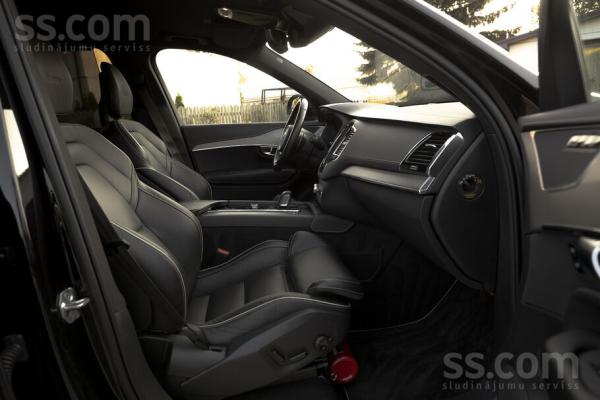 Black Volvo XC90 2021 in Jelgava, with an engine capacity of 2.00 L and mileage of 0 thousand km for 5800 €, photo 7 on AUTOMOTO.COM.LV
