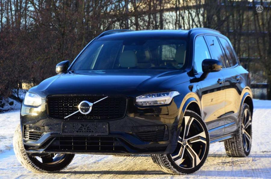 Melns Volvo XC90 2021 Viļņa, ar dzinēja tilpumu 1.97 L un nobraukumu 205 tūkst. km par 33990 €, foto 8 vietnē AUTOMOTO.COM.LV