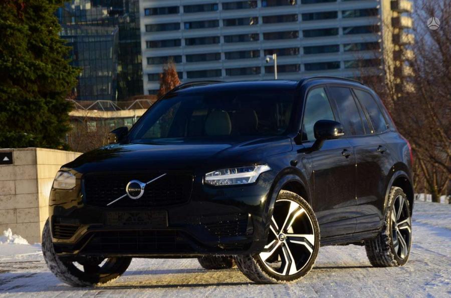 Melns Volvo XC90 2021 Viļņa, ar dzinēja tilpumu 1.97 L un nobraukumu 205 tūkst. km par 33990 €, foto 16 vietnē AUTOMOTO.COM.LV
