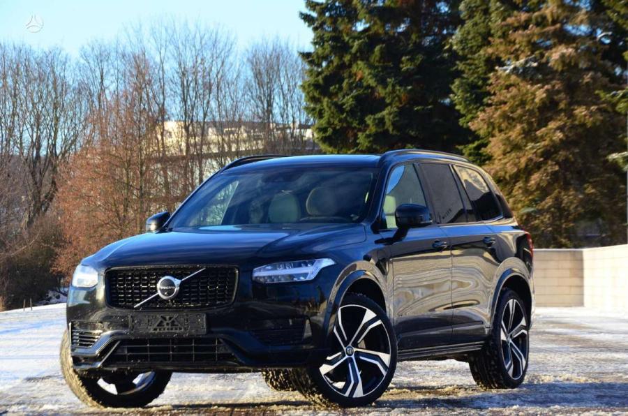 Melns Volvo XC90 2021 Viļņa, ar dzinēja tilpumu 1.97 L un nobraukumu 205 tūkst. km par 33990 €, foto 30 vietnē AUTOMOTO.COM.LV