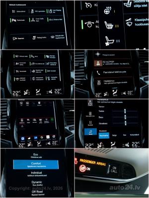 Черный Вольво ХС90 2021 в Таллин, объемом двигателя 2.00 л и пробегом 138 тыс. км за 42990 €, фото 15 на AUTOMOTO.COM.LV