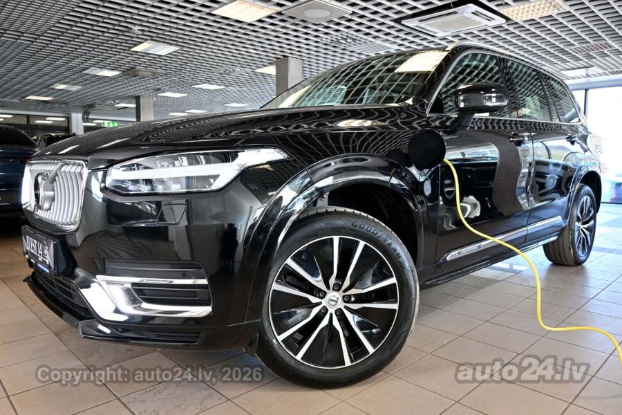 Black Volvo XC90 2021 in Tallinn, with an engine capacity of 2.00 L and mileage of 116 thousand km for 43990 €, photo 3 on AUTOMOTO.COM.LV