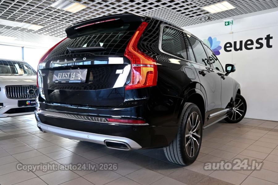Black Volvo XC90 2021 in Tallinn, with an engine capacity of 2.00 L and mileage of 116 thousand km for 43990 €, photo 4 on AUTOMOTO.COM.LV