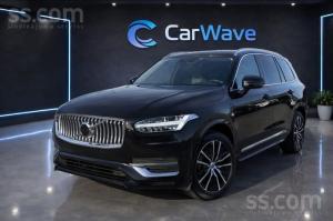 Black Volvo XC90 2021 in Riga, with an engine capacity of 2.00 L and mileage of 131 thousand km for 39500 €, photo  on AUTOMOTO.COM.LV