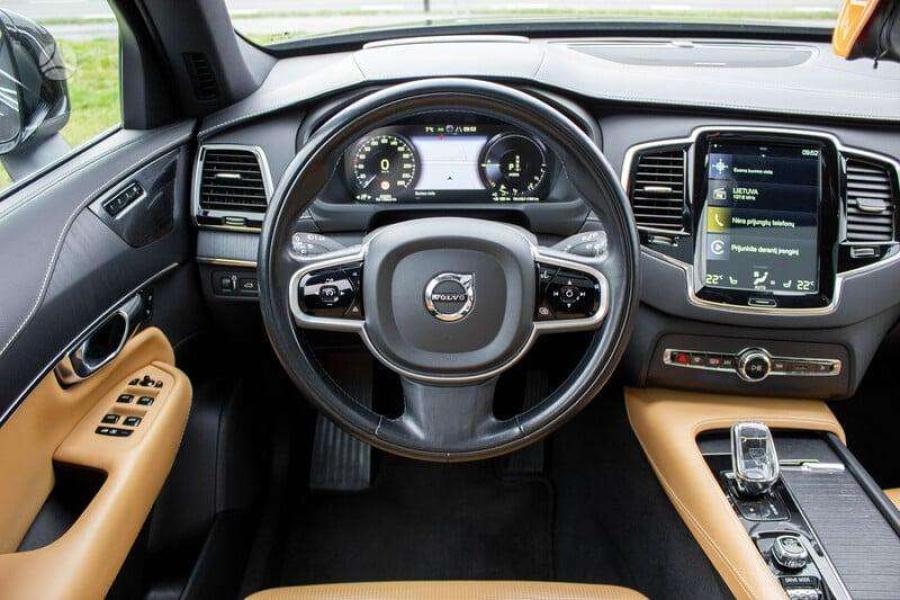 Черный Вольво ХС90 2021 в Шяуляй, объемом двигателя 1.97 л и пробегом 223 тыс. км за 34000 €, фото 28 на AUTOMOTO.COM.LV