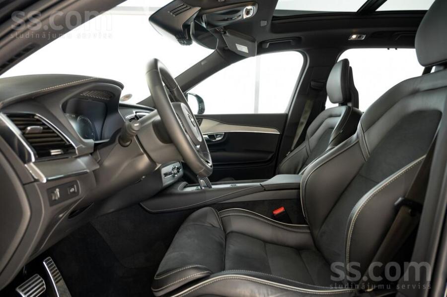 Melns Volvo XC90 2021 Rīga, ar dzinēja tilpumu 2.00 L un nobraukumu 52 tūkst. km par 45900 €, foto 6 vietnē AUTOMOTO.COM.LV