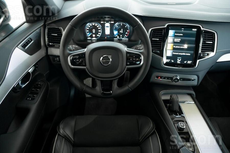 Melns Volvo XC90 2021 Rīga, ar dzinēja tilpumu 2.00 L un nobraukumu 52 tūkst. km par 45900 €, foto 13 vietnē AUTOMOTO.COM.LV