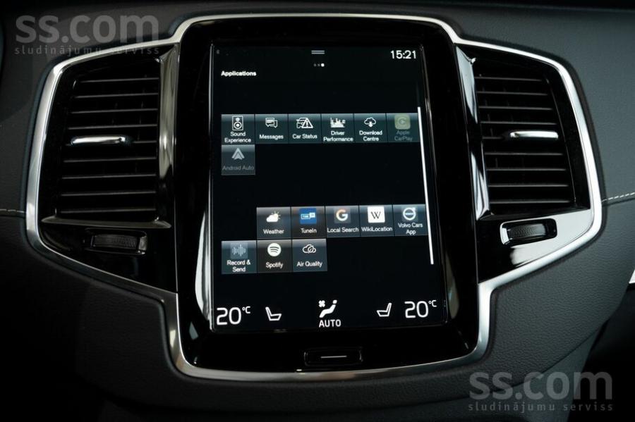 Melns Volvo XC90 2021 Rīga, ar dzinēja tilpumu 2.00 L un nobraukumu 52 tūkst. km par 45900 €, foto 23 vietnē AUTOMOTO.COM.LV