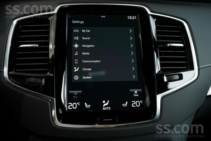 Melns Volvo XC90 2021 Rīga, ar dzinēja tilpumu 2.00 L un nobraukumu 52 tūkst. km par 45900 €, foto 24 vietnē AUTOMOTO.COM.LV