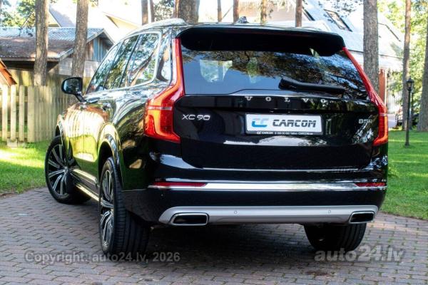 Black Volvo XC90 2022 in Tallinn, with an engine capacity of 2.00 L and mileage of 61 thousand km for 50990 €, photo 7 on AUTOMOTO.COM.LV