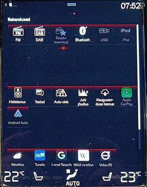 Черный Вольво ХС90 2022 в Таллин, объемом двигателя 2.00 л и пробегом 85 тыс. км за 47990 €, фото 21 на AUTOMOTO.COM.LV