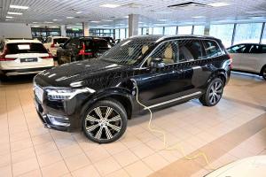 Black Volvo XC90 2022 in Tallinn, with an engine capacity of 0.00 L and mileage of 70 thousand km for 55950 €, photo 7 on AUTOMOTO.COM.LV