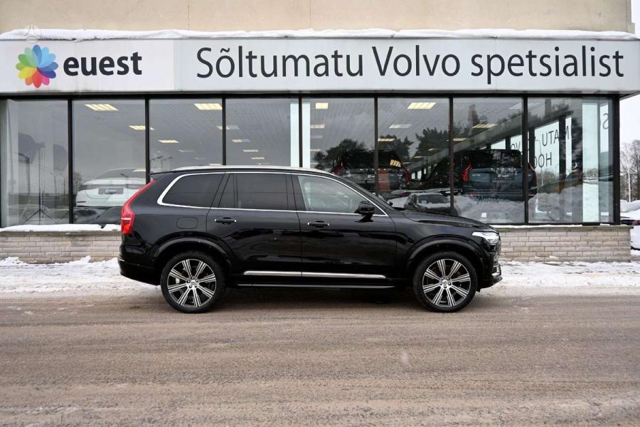 Black Volvo XC90 2022 in Tallinn, with an engine capacity of 0.00 L and mileage of 70 thousand km for 55950 €, photo 8 on AUTOMOTO.COM.LV