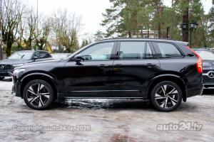 Black Volvo XC90 2022 in Tallinn, with an engine capacity of 2.00 L and mileage of 84 thousand km for 49990 €, photo 6 on AUTOMOTO.COM.LV